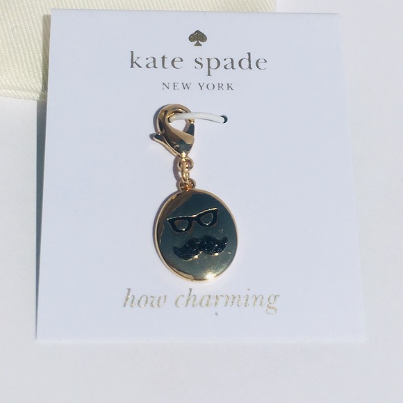 kate spade | Jewelry | New Kate Spade How Charming Glasses Mustache ...